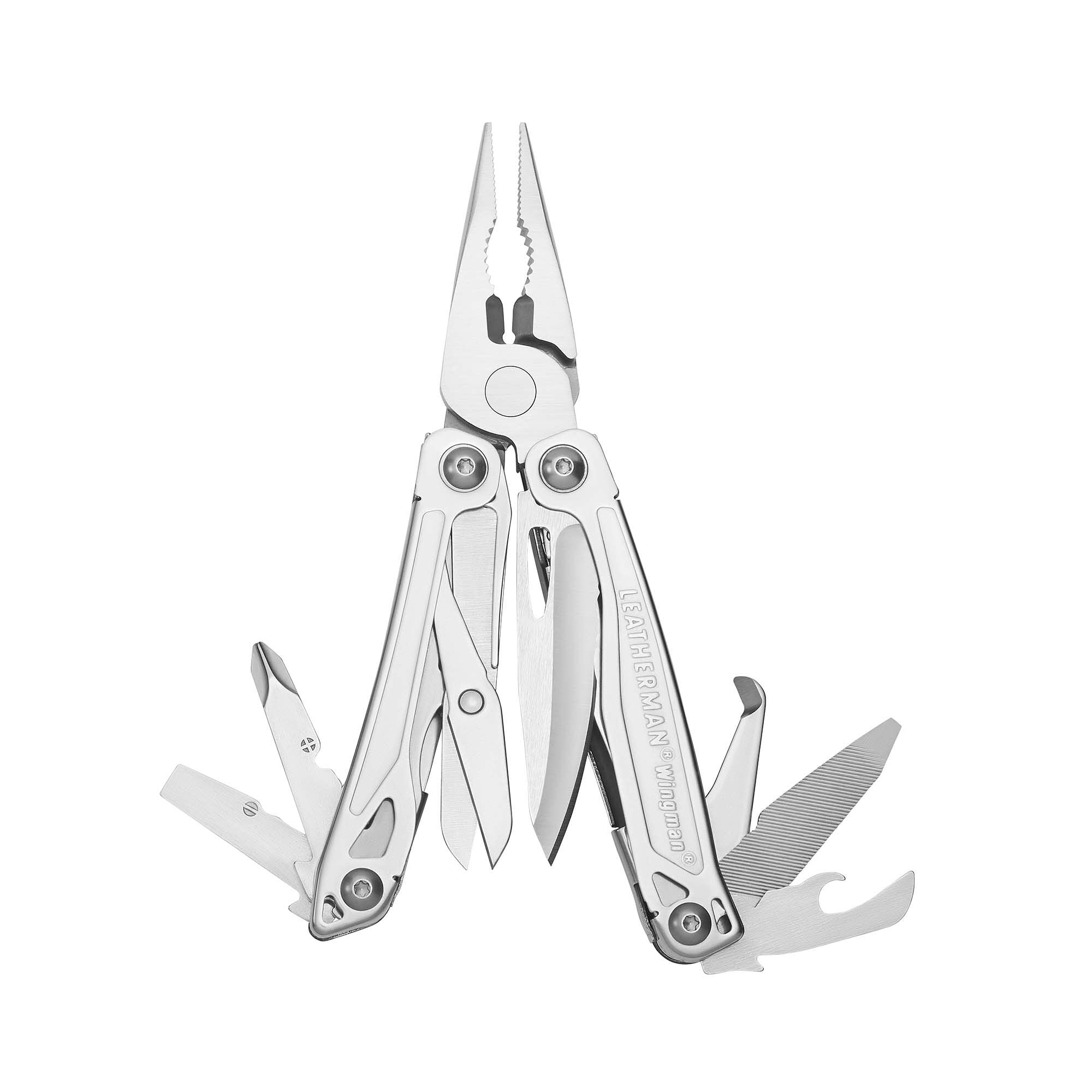 Leatherman Wingman® | Multi Tool | 14 Tools | Stainless Steel | Engravable | 25 Year Warranty ...